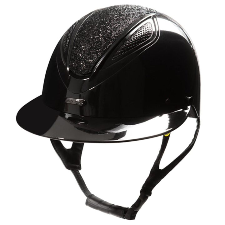 Lami-Cell Casque d'équitation MIPS Amelia Wide Peak Noir → Equinest
